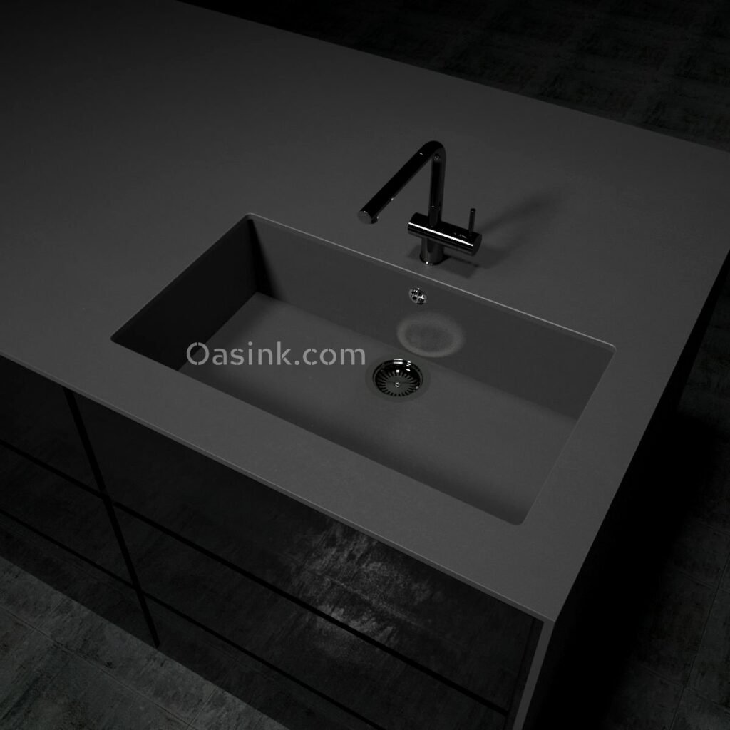 Dekton Domoos | Sa Caleta Sink - Oasink integrated sinks.