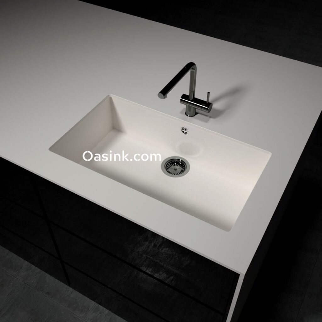 Neolith Arabesque | Sa Caleta Sink - Oasink integrated sinks.